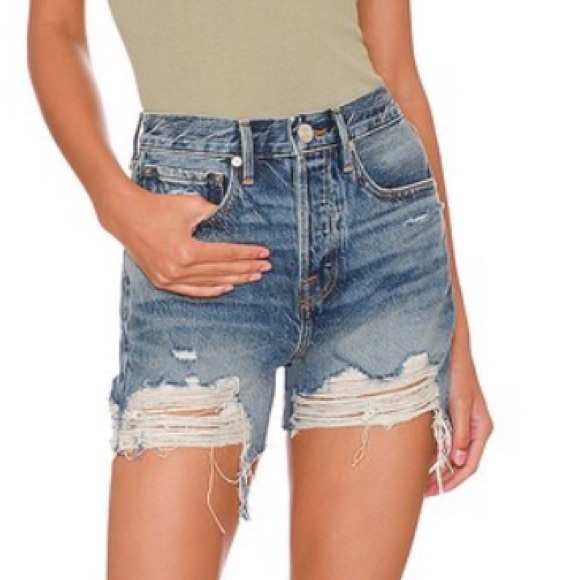 Frame Denim | Shorts | Frame High Rise Vintage Fray Cut Off Denim ...